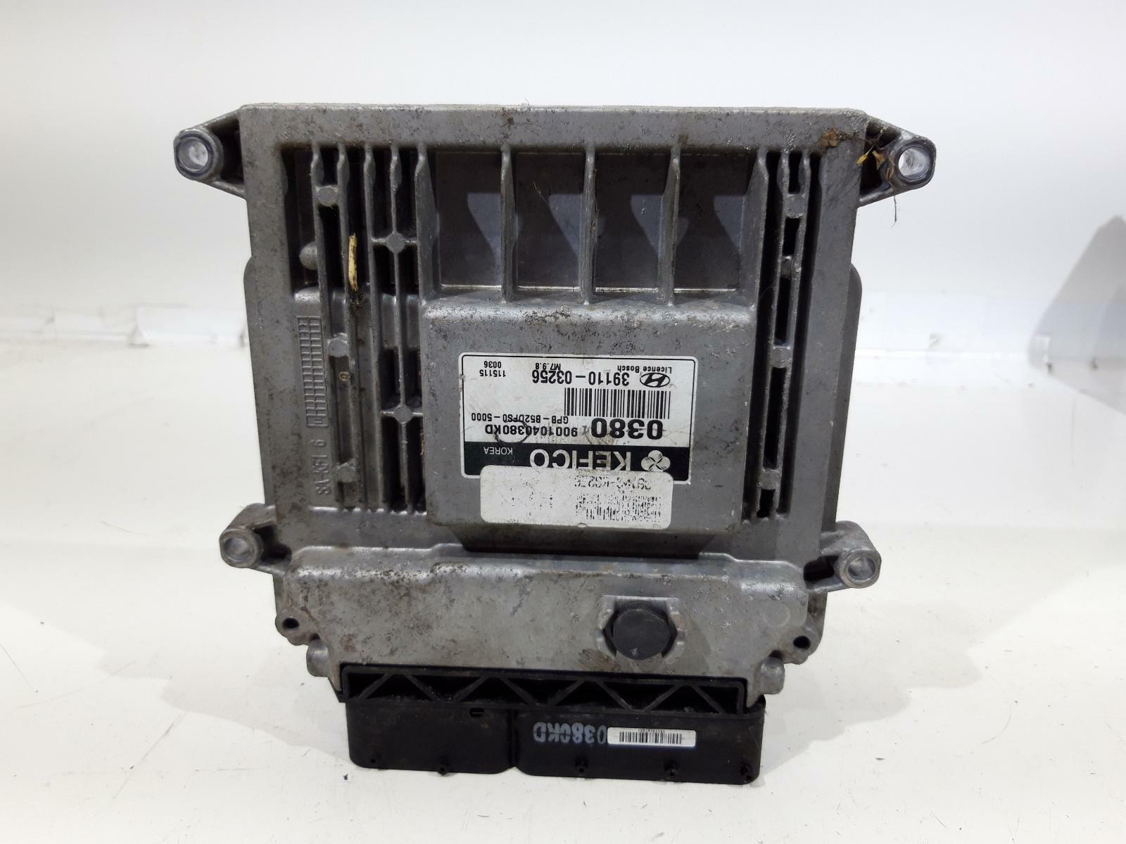 2012 HYUNDAI I20 1.4L PETROL ENGINE ECU 39110 03256 39110 03256 GENUINE ...
