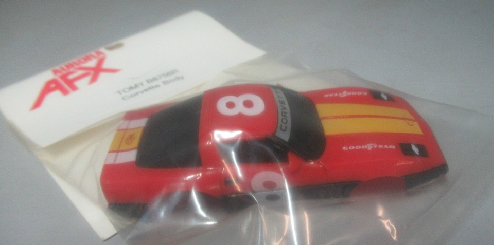 AFX TOMY #8 CORVETTE BODY (B8756R) HO SLOT CAR BODY ONLY | eBay
