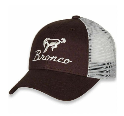 Hat - Ford Bronco Adjustable Mesh Vented Ball Cap | eBay