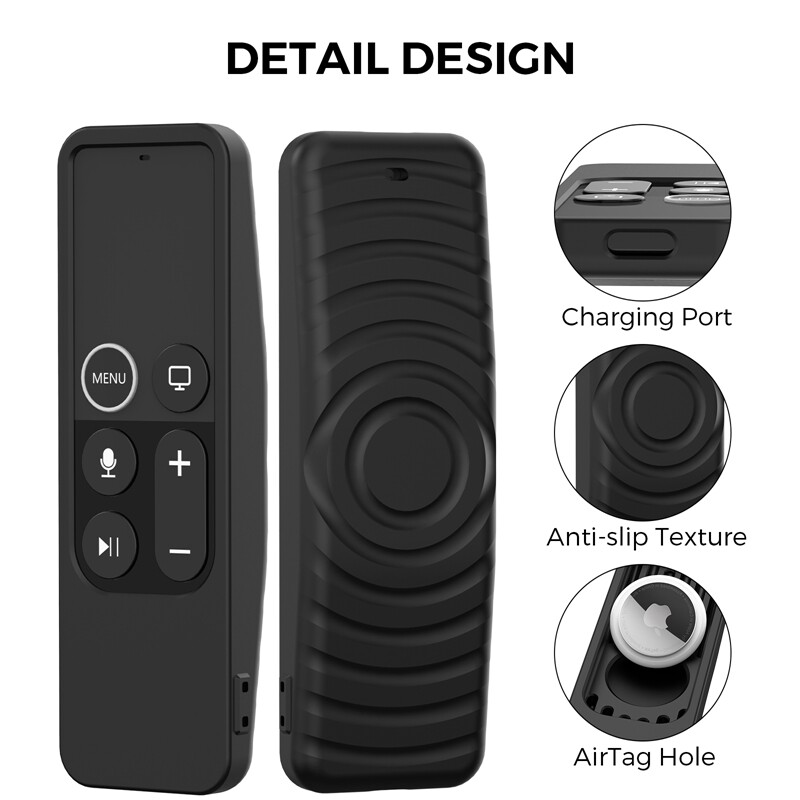 For 2017 /4K Siri Remote Siri Remote 1St Gen Case with for Sl V5A7 ...