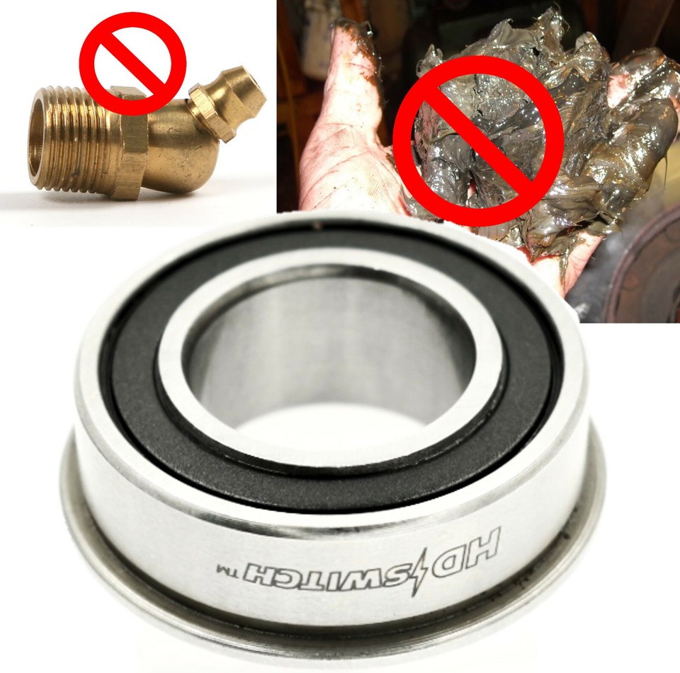 Wheel Bushing to Bearing Conversion Kit for Husqvarna YTH22V46 YTH24V48 ...
