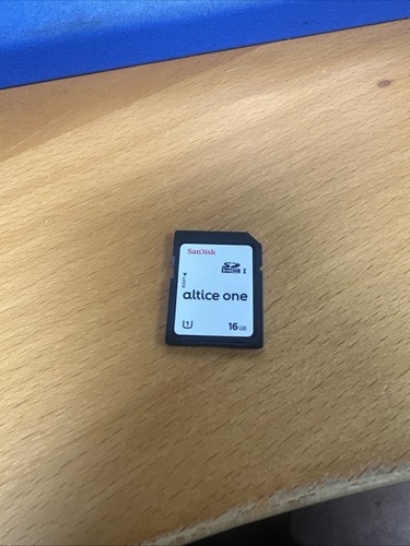 Altice One SanDisk Ultra 16GB Class 10 SDHC Memory Card For Recording ...