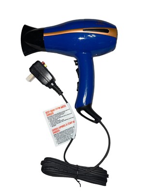 Andis Pro Dry Elite Hair Dryer - Blue/Gold - 1875 Watt | eBay