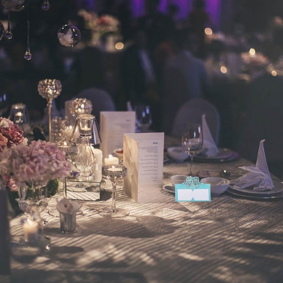 50 Pcs Place Settings for Dining Table Names Tables Card Holders | eBay UK