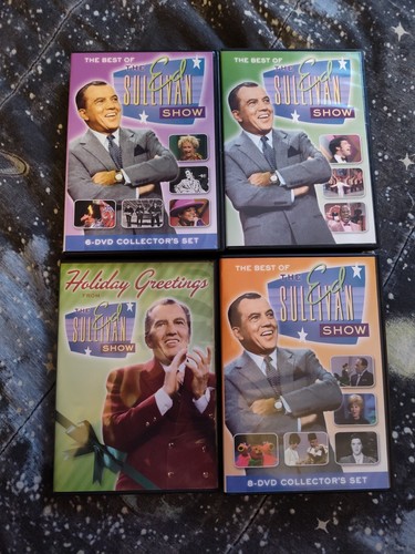 Best Of The Ed Sullivan Show & Holiday Greetings 4 DVD Sets | eBay