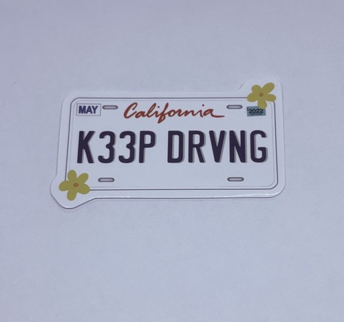 California State Novelty License Plate Sticker Art Decal Vinyl Souvenir ...