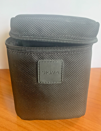 Sigma Genuine Black Soft Camera Lens Case Padded Protective Cushioned ...
