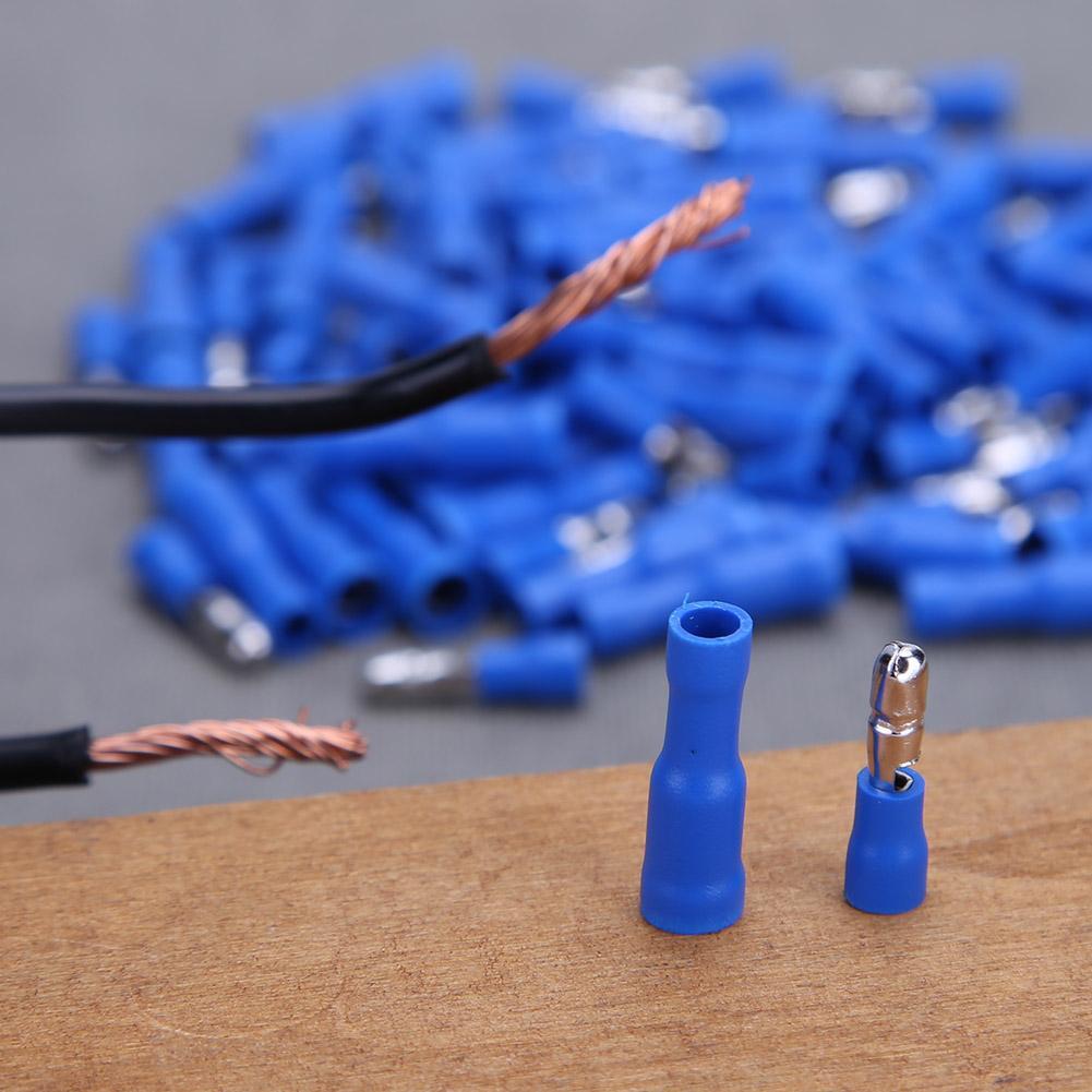 FRD/MPD 2-156 Insulated Crimp Wire Cable Connector Terminal Male/Female ...