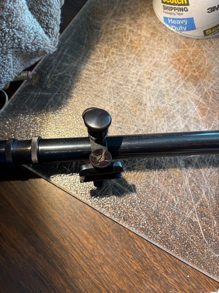 Lyman Super Targetspot 10x Telescopic Target Scope w/ Lens covers ...