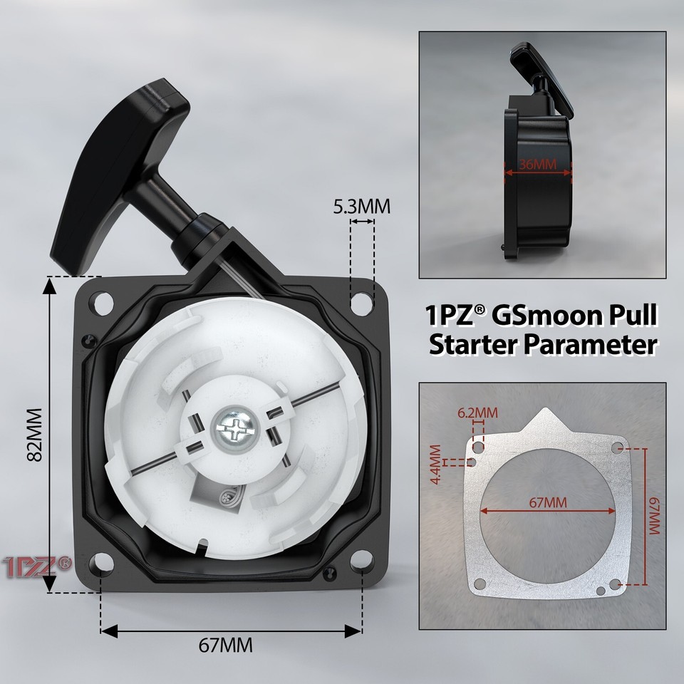 GSMOON RECOIL STARTER PULL START For POCKET SUPER BIKE X1 X2 33cc ...
