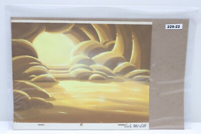 Original Hand Painted Animation Production Background (229-22) | eBay