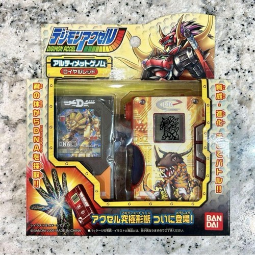 Bandai Digimon Accel Ultimate Genome Royal Red Virtual Pet Vpets TMGC ...