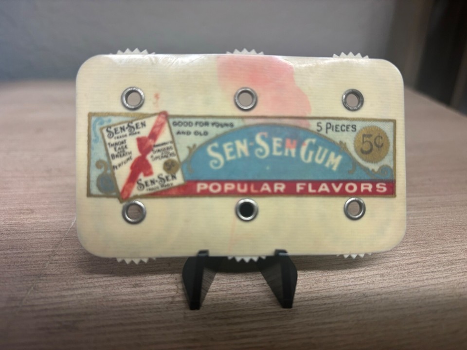 Early 1900's Sen-Sen Chewing Gum Advertising Baseball Scorer/Counter | eBay