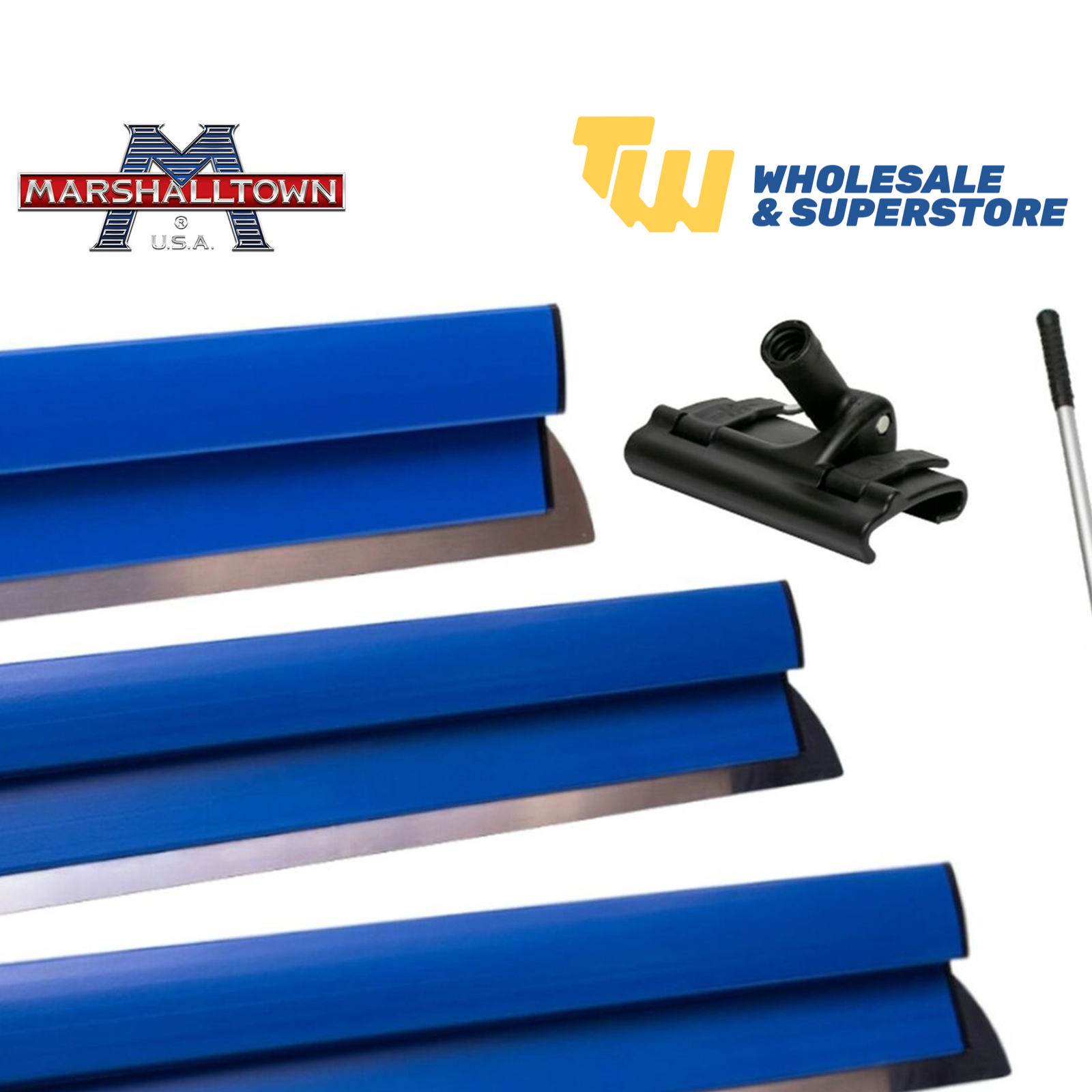 Marshalltown ProSkim Stainless Steel Plastering Plaster Rules Finishing ...