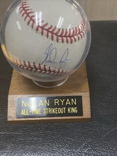 NOLAN RYAN AUTOGRAPHED BASEBALL | eBay