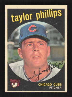 Taylor Phillips 1959 Topps Chicago Cubs #113 | eBay