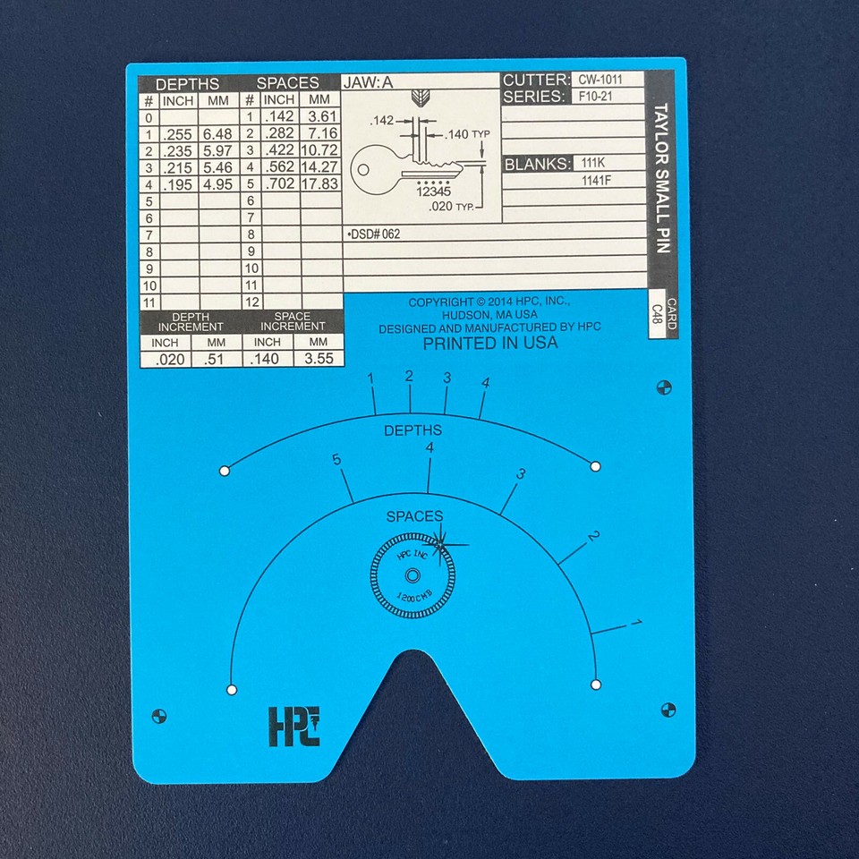 New HPC Replacement Code Cards for 1200 CMB Blitz - Free Shipping ...