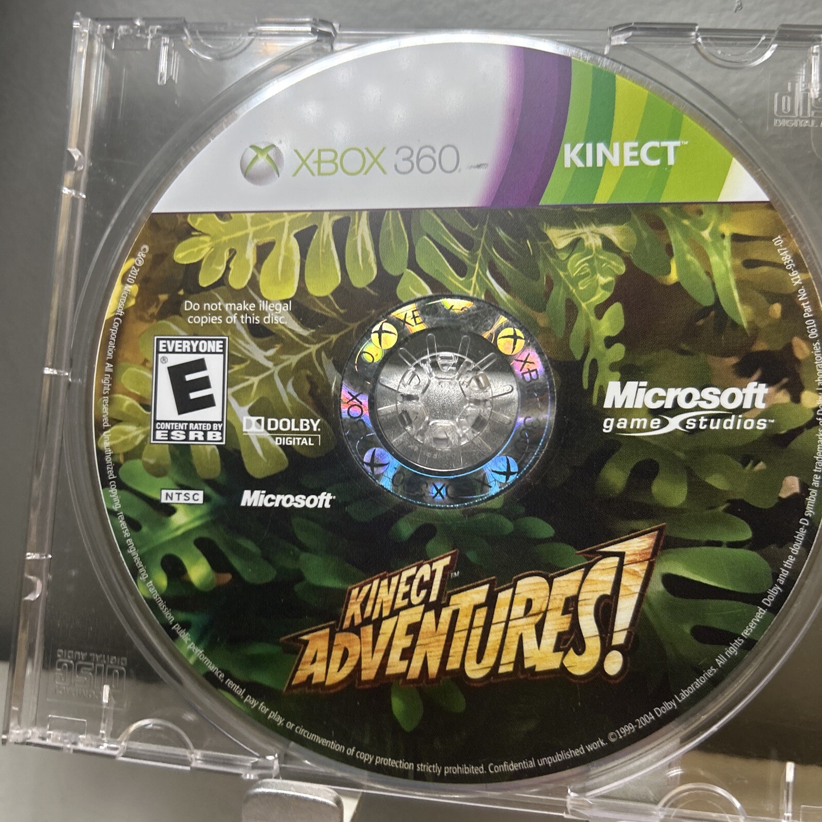 Kinect Adventures Xbox 360 - Disc Only Mint | eBay
