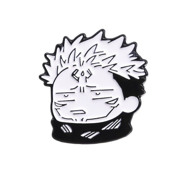 5PCS Gojo Satoru Gojo Enamel Pins Jujutsu Kaisen Pins Fushiguro Megumi ...