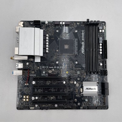 ASRock B550M-C WIFI AMD AM4 DDR4 mATX Motherboard - READ | eBay
