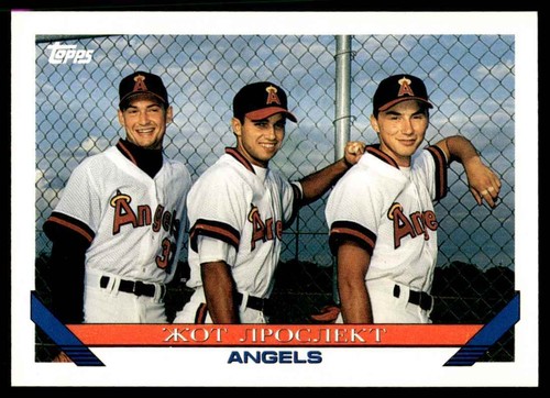 1993 Topps #633 Rudy Razjigaev/Eugneyi Puchkov/Ilya Bogatyrev ...
