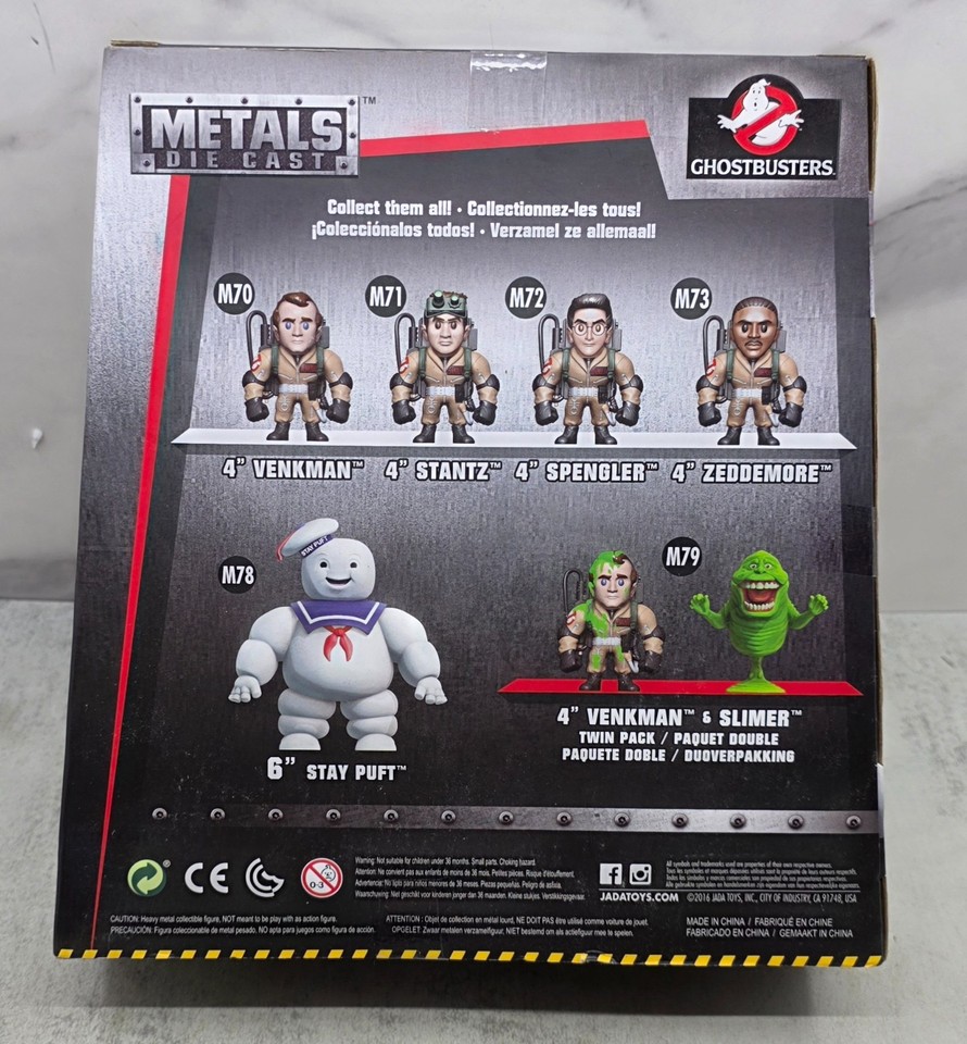 Metals Die Cast Ghostbusters 6” Stay Puft Marshmallow Man M78 Jada ...