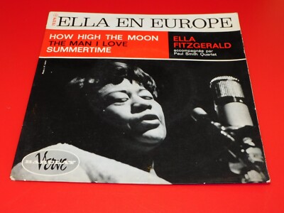 45 RPM EP - Ella Fitzgerald - IN Europa - how High the Moon - 1962 ...