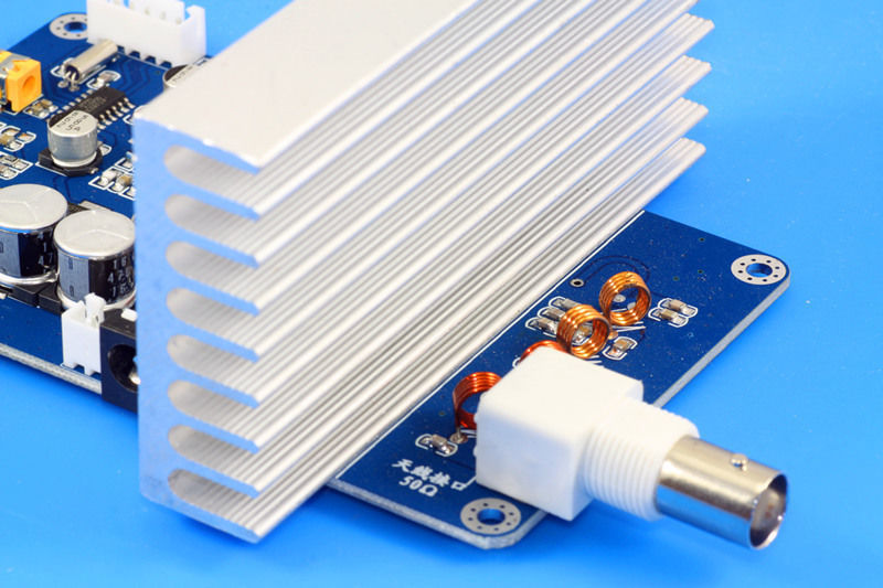 Assembled 12V 15W PLL Stereo FM TX 76M-108MHz Digital LED Radio ...