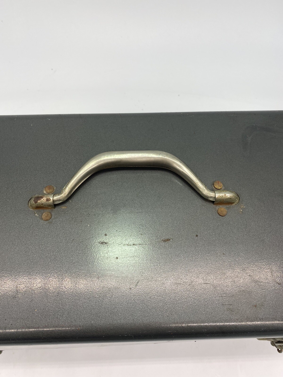 Vintage Rem line Red Tool Box With Tray Remline 20 x 10 x 9 Sturdy ...