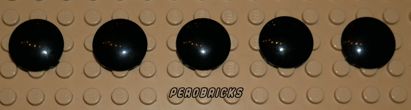 Lego 5 x Gleiter Rund Fliese Kuppel 2x2 schwarz #54196 | eBay.de
