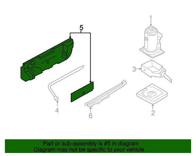 NEW OEM Ford Wheel Lug Wrench Holder Retainer BK2Z-17091-A Ford Transit ...