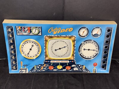 MILTON BRADLEY CAPTAIN VIDEO SPACE GAME SPACE TRAVEL INDICATOR ONLY ...