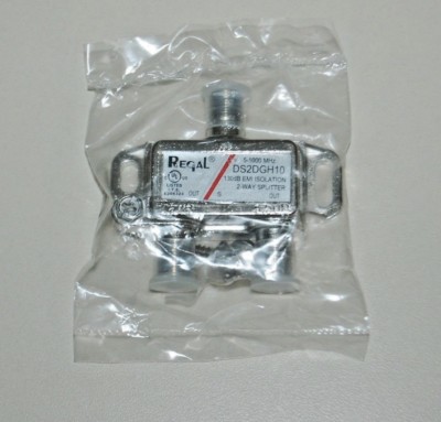 Regal DS2DGH10 2-Way Splitter - 10030218 | eBay