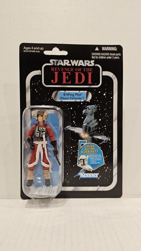 Keyan Farlander B-Wing Pilot VC63 STAR WARS Vintage Collection Revenge ...