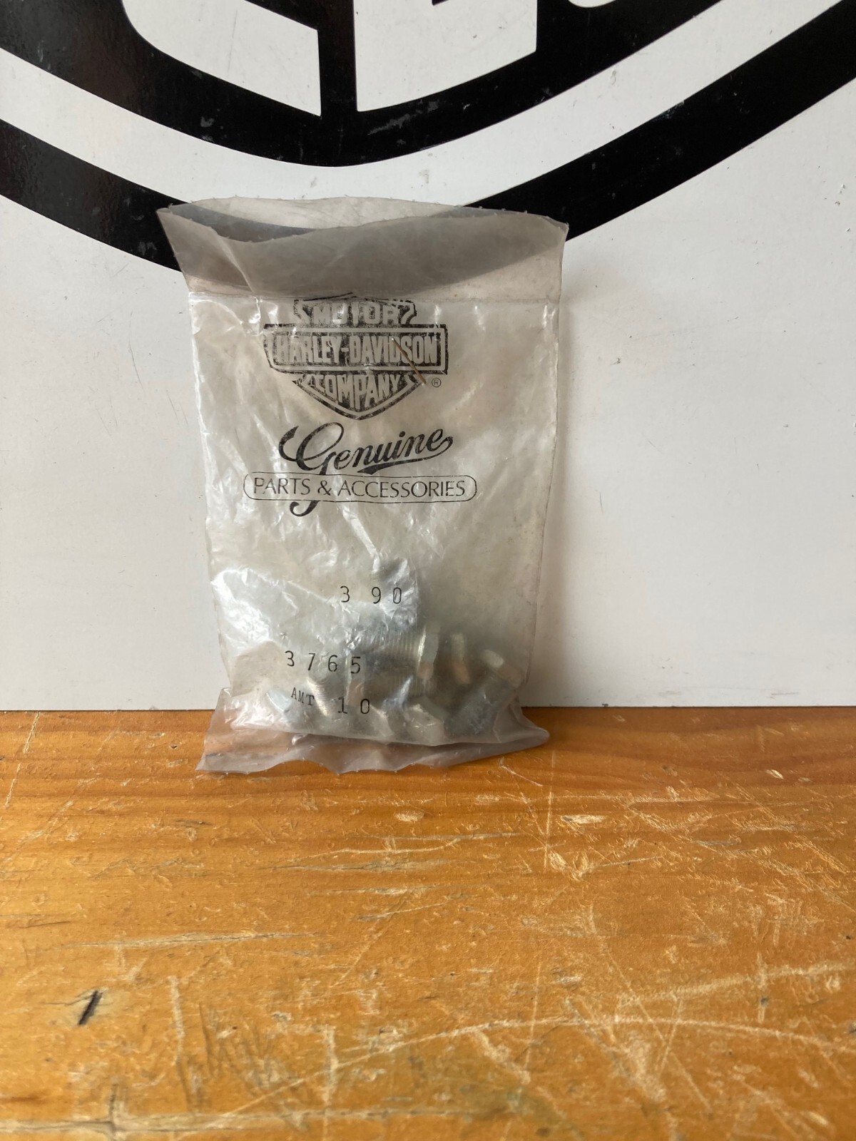 HARLEY-DAVIDSON - HEX HEAD BOLT 1/4" - 28 x 5/8" (PACK OF 10) - NOS P/N ...