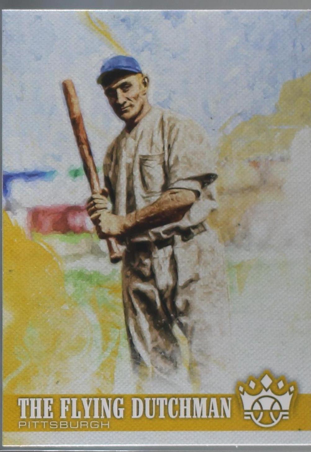2018 Panini Diamond Kings - Name Variation Honus Wagner #2 The Flying ...
