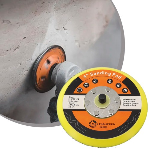 Sander Backing Pad Plate Sanding Pad 125mm 5inch For Polishing Grinding ...