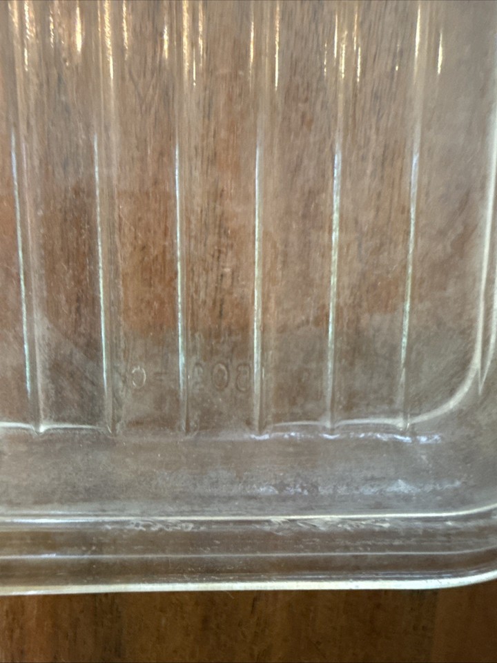 Vintage Pyrex 502 Blue Ovenware Refrigerator Dish with 502-C Ribbed Lid ...