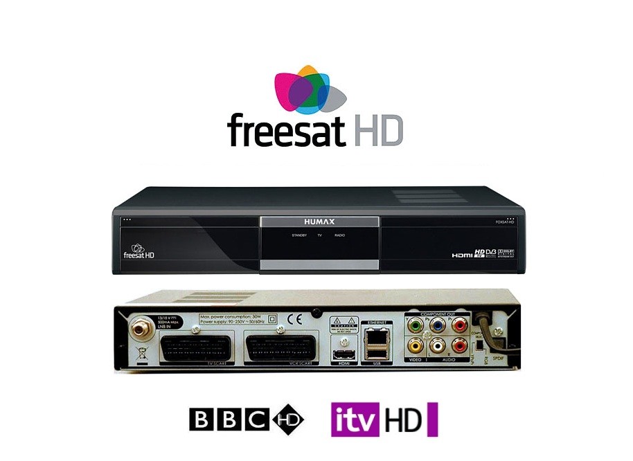 Humax FOXSAT-HDR 1TB 1000GB HDD Twin Tuner Freesat HD PVR Recorder 1YR ...