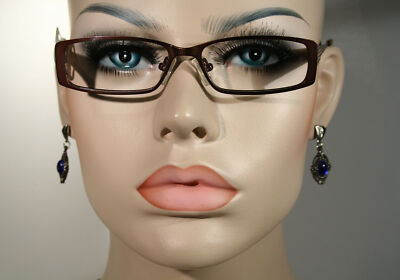 New SCANDINAVIAN FRAMES SF3085 Rectangular Glossy Metallic Brown ...