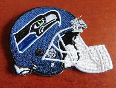 Seattle Seahawks 3X3 High Quality Iron On Embroidered Patch FREE ...