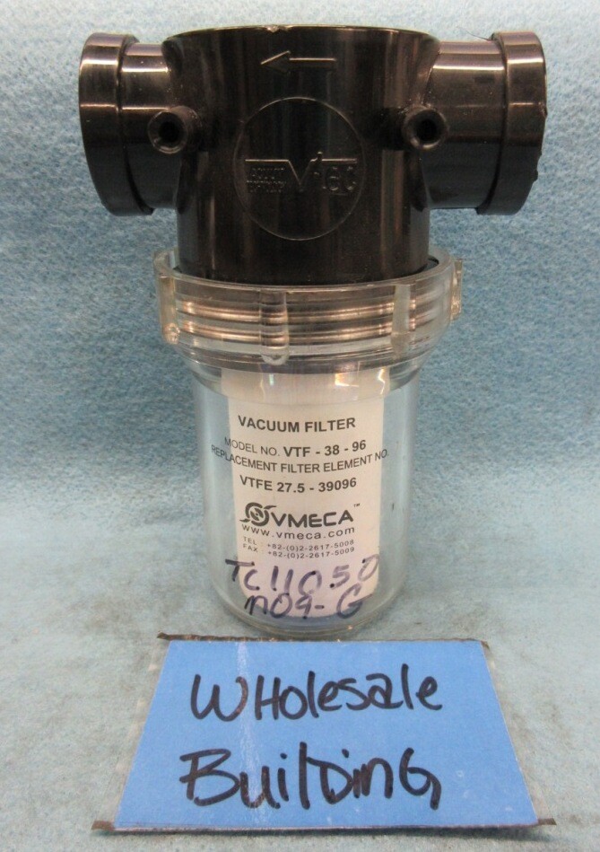 VMECA VTF-38-96 BOWL VACUUM FILTER, 20 MICRON, 205 CM², G3/8", VTFE 27. ...