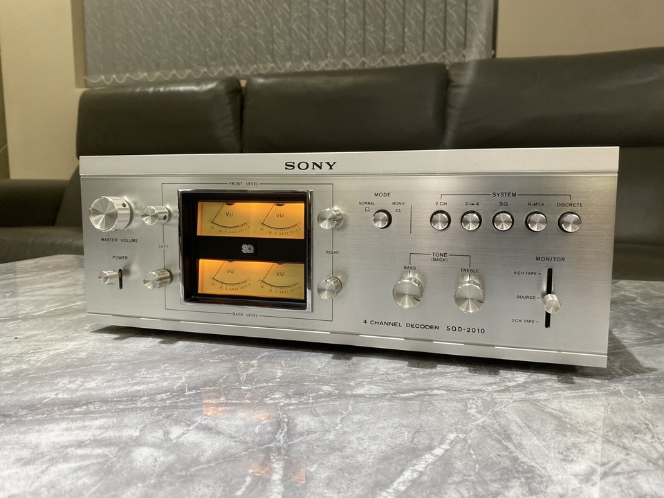 Vintage High End Sony SQD-2010 4-Channel Decorder Pre-amp HiFi ...