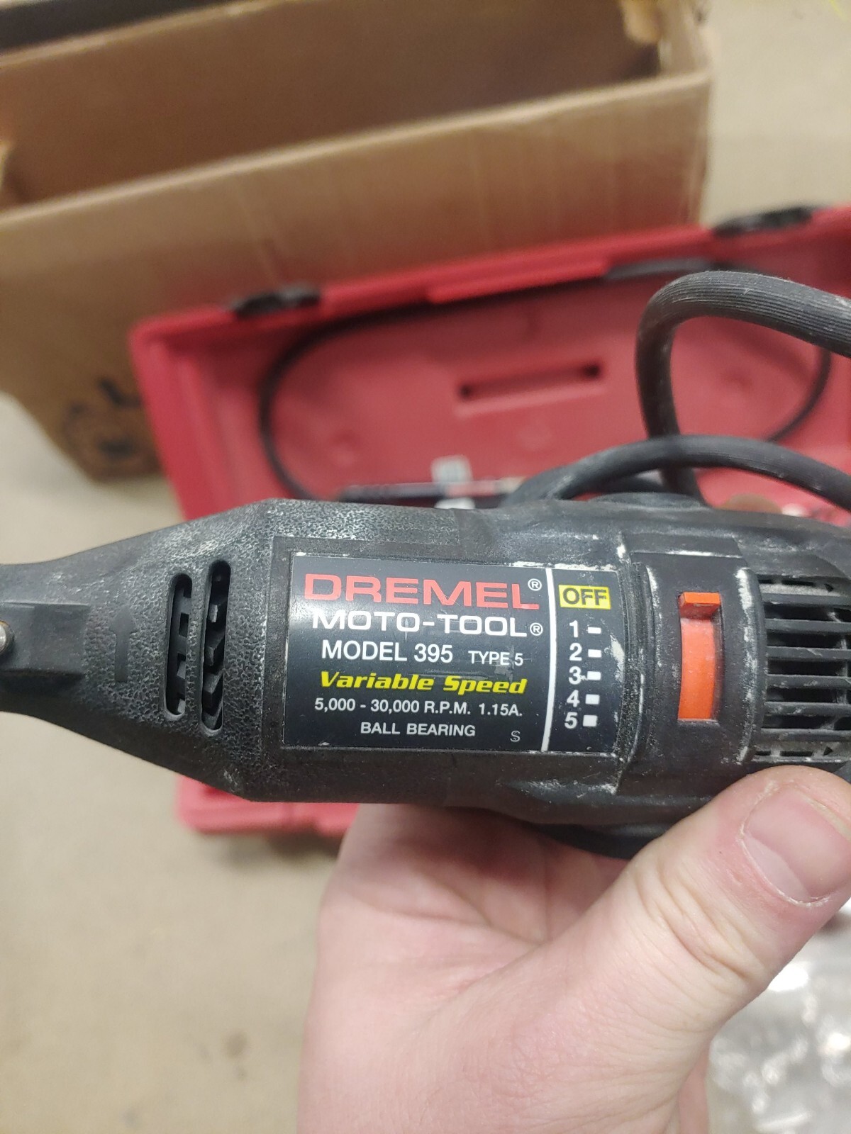 Dremel MultiPro Variable Speed Model 395 Type 5 w Accessories and Red ...