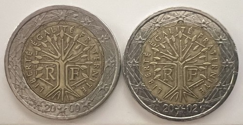moneta 2 euro francia 2000 e 2002 | eBay