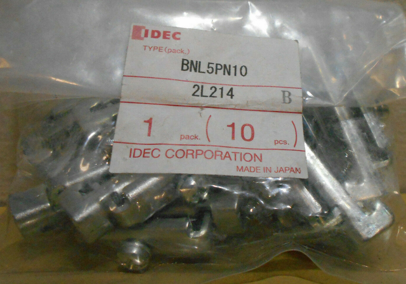 IDEC BNL-5PN10 / BNL5PN10 (NO BOX) for sale online | eBay