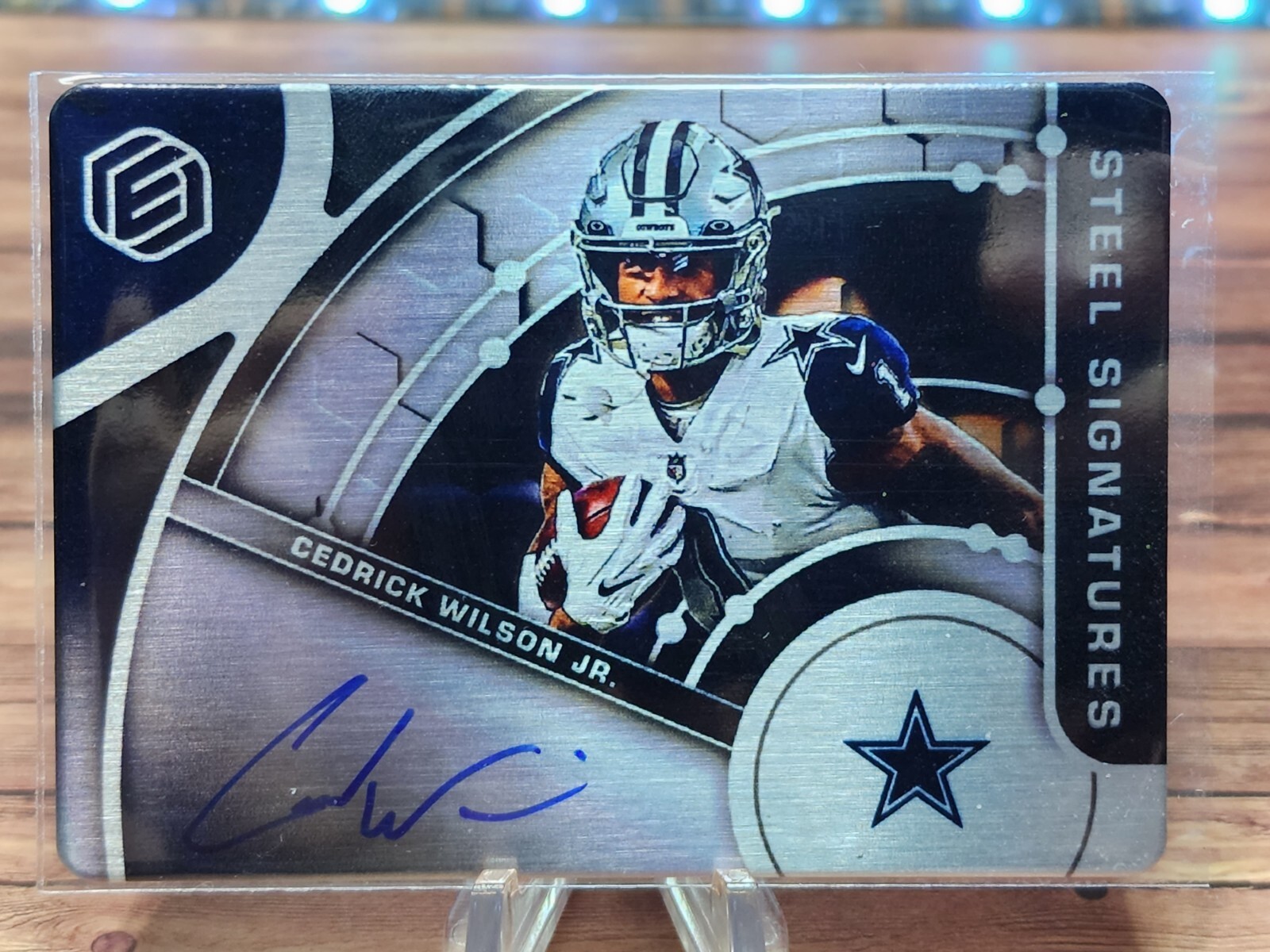 2022 Elements CEDRICK WILSON JR. Steel Signatures /199 #SS-CWJ COWBOYS ...