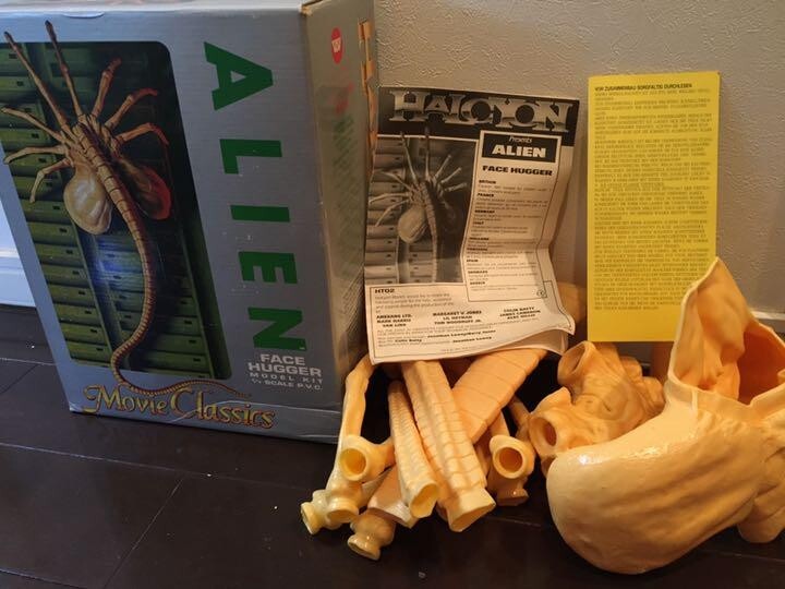 ALIEN HALCYON NOSTROMO Space Jockey Model Kit Movie Classics Special ...