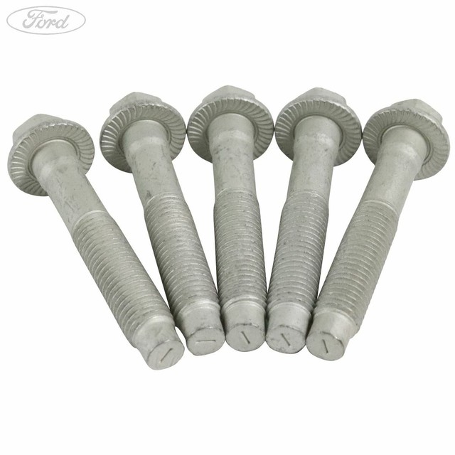 Genuine Ford TRANSIT Mk8 Rear Axle Hub Bolts X5 Single REARS Wheels ...