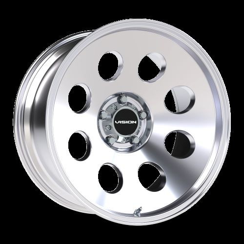 16x8 Vision 56 Midway Polished Wheels 5x5 (0mm) Set of 4 | eBay